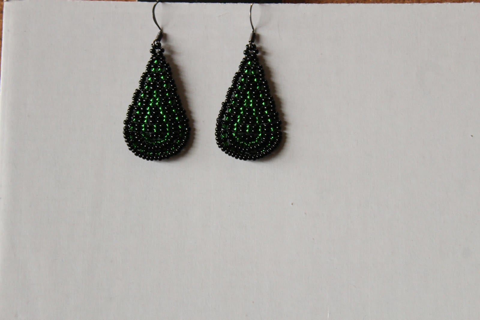 Green Teardrop — Francine's Unique Designs