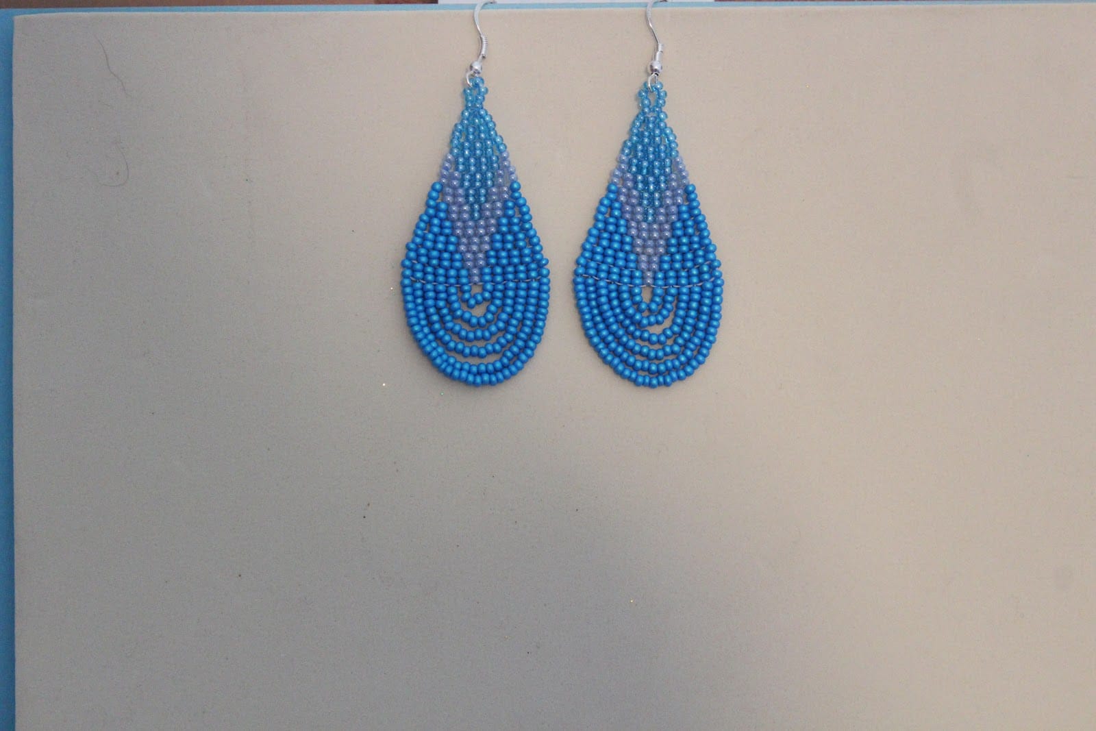 Shades of Blue Teardrop — Francine's Unique Designs